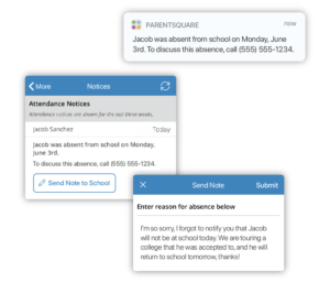 Attendance & Lunch Balances - ParentSquare