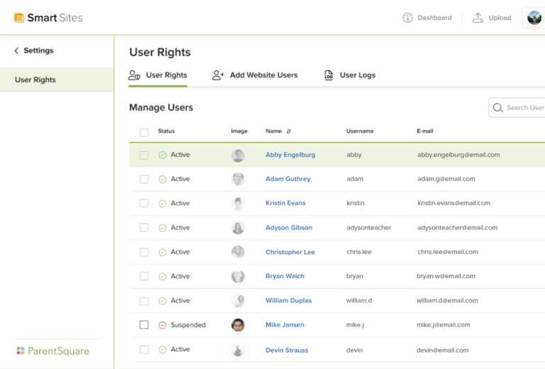 Smart Sites | ParentSquare - ParentSquare