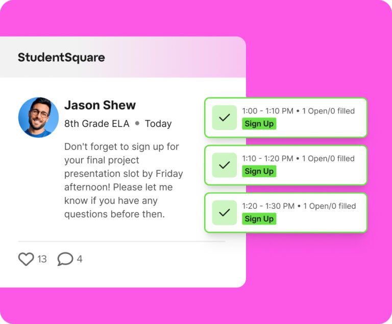 Teacher-Student Messaging App for K-12 Schools | ParentSquare